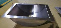 China Rectangular Single Bowl Stainless Steel Sink , Household Small Single Bowl Sink for sale
