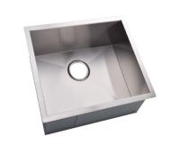 China Handmade Undermount Single Bowl Kitchen Sink / Stainless Steel Undermount Bar Sink for sale