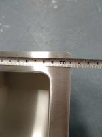 China 32 Inch Undermount / Under Counter Stainless Steel Basin Sink For Restaurant for sale