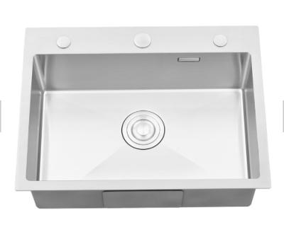 China Stainless Steel Drop In Single Bowl Kitchen Sink Undermount Double Bowl for sale