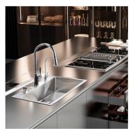 China Stainless Steel Drop In Single Bowl Kitchen Sink Undermount Double Bowl for sale