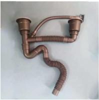 China Undermount Siphon 304 Stainless Steel Kitchen Sink Strainer for sale