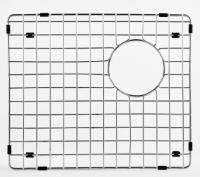 China Rectangular Stainless Steel Bottom Wire Sink Grid Chrome Kitchen Organizer Protector for sale