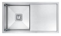China Corrosion Resistant 16 Gauge Kitchen Sink With Drainboard for sale