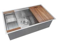 China 140mm Opening SUS 304 Undermount 1 Bowl Kitchen Sink for sale
