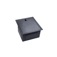 China 90mm Innner Undermount Kitchen Sink One Bowl PVD Scratch Resistant for sale