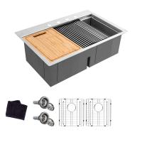 China Multi Function Stainless Steel Kitchen Workstation Sink For Apartment for sale