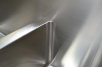 China Nano PVD 304SS Sliver 1 Bowl Kitchen Sink With Drainboard for sale
