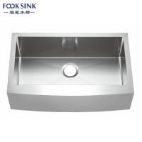 China 33'' Apron Stainless Steel Kitchen Sink Front Farmhouse Single Bowl for sale