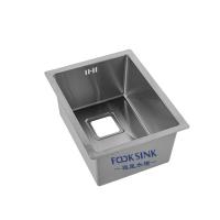 China Brushed Round Angle Undermount Stainless Steel Kitchen Sink for sale