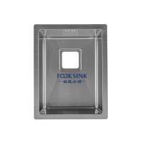 China Brushed Round Angle Undermount Stainless Steel Kitchen Sink for sale
