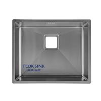 China Handmade 304 Stainless Steel Kitchen Single Sink Custom Thickness for sale