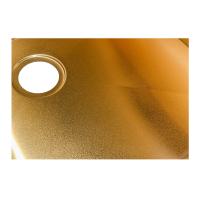 China CUPC Gold PVD Nano 1 Bowl Stainless Steel Kitchen Sink for sale