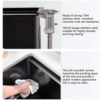 China Nano Black PVD Stainless Steel Sink For Apartment for sale