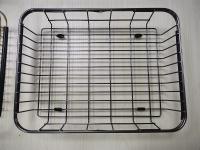 China 18G Thick SS Telescopic Sink Storage Rack Drain Hanging For Kitchen for sale