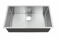China 33X19 Inch Modern Undermount Stainless Steel Kitchen Sink PVD Brushed for sale