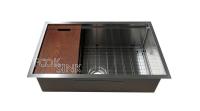 China Household 32 Inch Drop In SS Kitchen Workstation Sink for sale
