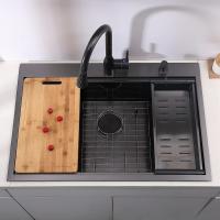China Farmhouse Kitchen 33X19 Inch Top Mount Workstation Sink for sale