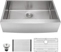 China Handmake 36'' Apron Stainless Steel Kitchen Sink Brushed for sale
