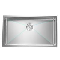 China 30'' Undermount Ledge Workstation Kitchen Sink 1 Bowl 18 Gauge for sale