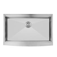 China 16 Gauge 32 Inch Apron Front Kitchen Sink For Apartment for sale