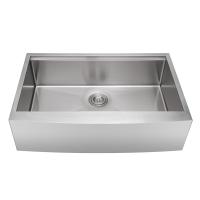China 33'' Apron Stainless Steel Kitchen Sink Ledge Workstation 18 Gauge for sale