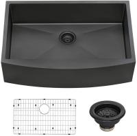 China R15 Corner 34 Inch PVD Stainless Steel Sink Scratch Resistance for sale