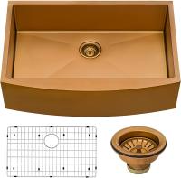 China R15 Corner 34 Inch PVD Stainless Steel Sink Scratch Resistance for sale