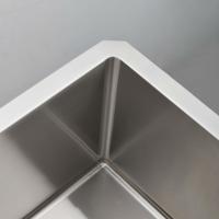 China High Quality Undermount Single Bowl Stainless Steel Handmade Kitchen Sink for sale