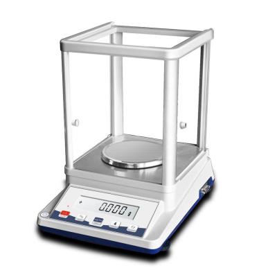 China Internal Automatic Calibration System Digital Analytical Balance 90mm Pan for sale