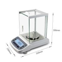 China Auto Calivration Precision Analytical Balance Adopting Large Backlighting LCD Screen for sale