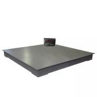 China 2000kg Digital Stainless Steel Floor Scales High Precision Sensor for sale