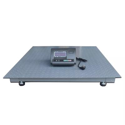 China Electronic Stainless Steel Floor Scales Digital Stainless Steel Floor Weighing Scale for sale