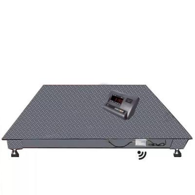 China 1Ton - 3 Ton Electronic Digital Livestock Scales Animal Platform Floor Scale for sale