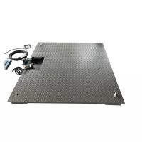 China Stainless Steel Electronic Digital Floor Platform Scale Intelligent Counting Tare Function for sale
