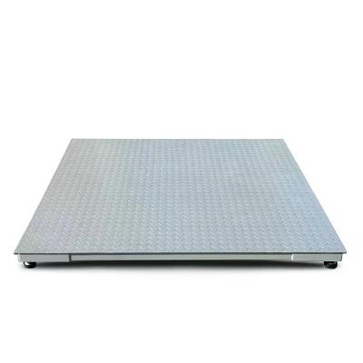 China 2x2M 3Ton Portable Livestock Scales For Weighing Animals Pig Sheep Cattle Scale for sale