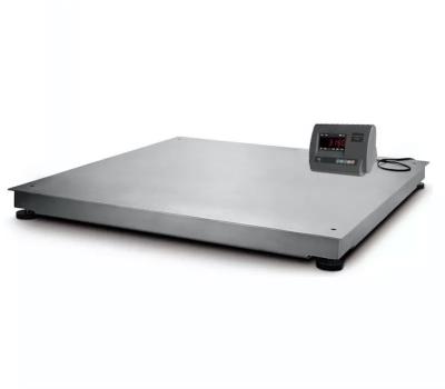 China High Precision Stainless Steel Floor Scales 3000kg Adjustable Swivel Leveling Legs for sale