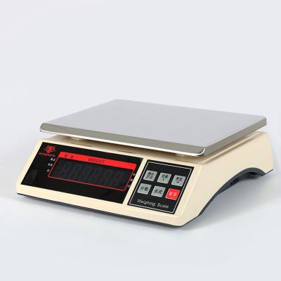 China Zero Automatic Tracking Zero Setting Tare Weighing Table Scale Weight And Unit Price for sale