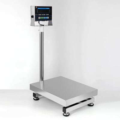 China 304 Stainless Steel Weighing Bench Scale Highly Waterproof And Corrosion Resistant for sale
