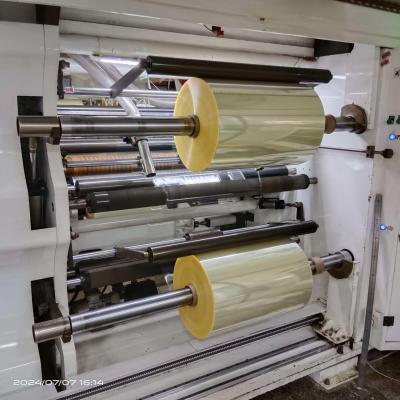 China High Shrink Transparent 30mic PVC Shrink Film For Packaging for sale