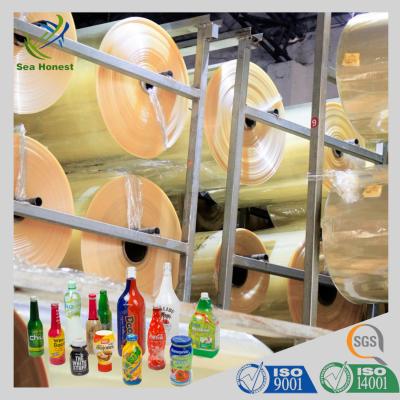 China Transparent Blow Molding And Cast PVC Shrink Film For Bottle Packaging for sale