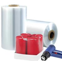 China High Shrink 35mic PVC Heat Shrink Film Blow Molding And Cast Clear for sale