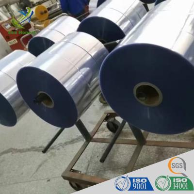 China Clear White Cheap Price Pvc Cast Shrink Film For Shrink Label Wine cap for sale