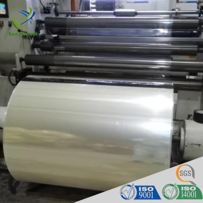 China Printing Grade 40 Micron Pvc Heat Shrink Film For Sleeves Printing for sale