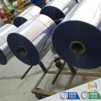 China Cast PVC Heat Shrink Wrap Film For Shrink Sleeve Printing Length Customized Width 50mm-1200mm for sale