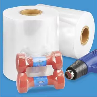 China Clear 19mic POF Heat Shrink Film Roll for Shrink Packaging Film for sale