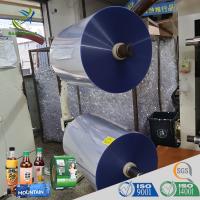 China Uniform Thickness Cast 30-40 Mic PVC Shrink Film For Sleeve Label for sale