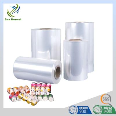 China 12 Micron POF Center Folded Polyolefin Shrink Wrap Film For Packaging for sale