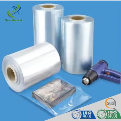 China Customized Thickness Width Clear Tube Film POF Shrink Film For Packaging for sale