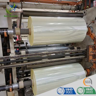China Excellent Shrinkage Control Printing 35 Mic PVC Shrink Film for sale